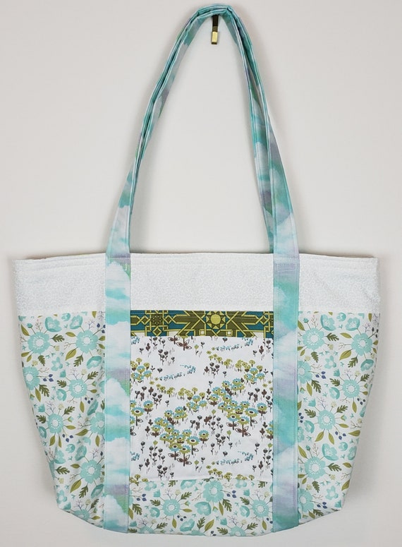 Large Quilted Tote Bag Fully Lined Super - Etsy