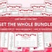 Valentine's Day Candy Match Game, Valentine's Candy Match, Fun ...