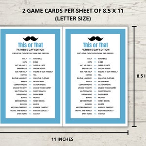 Father's Day Games, Printable Father's Day Games, Father's Day Game ...