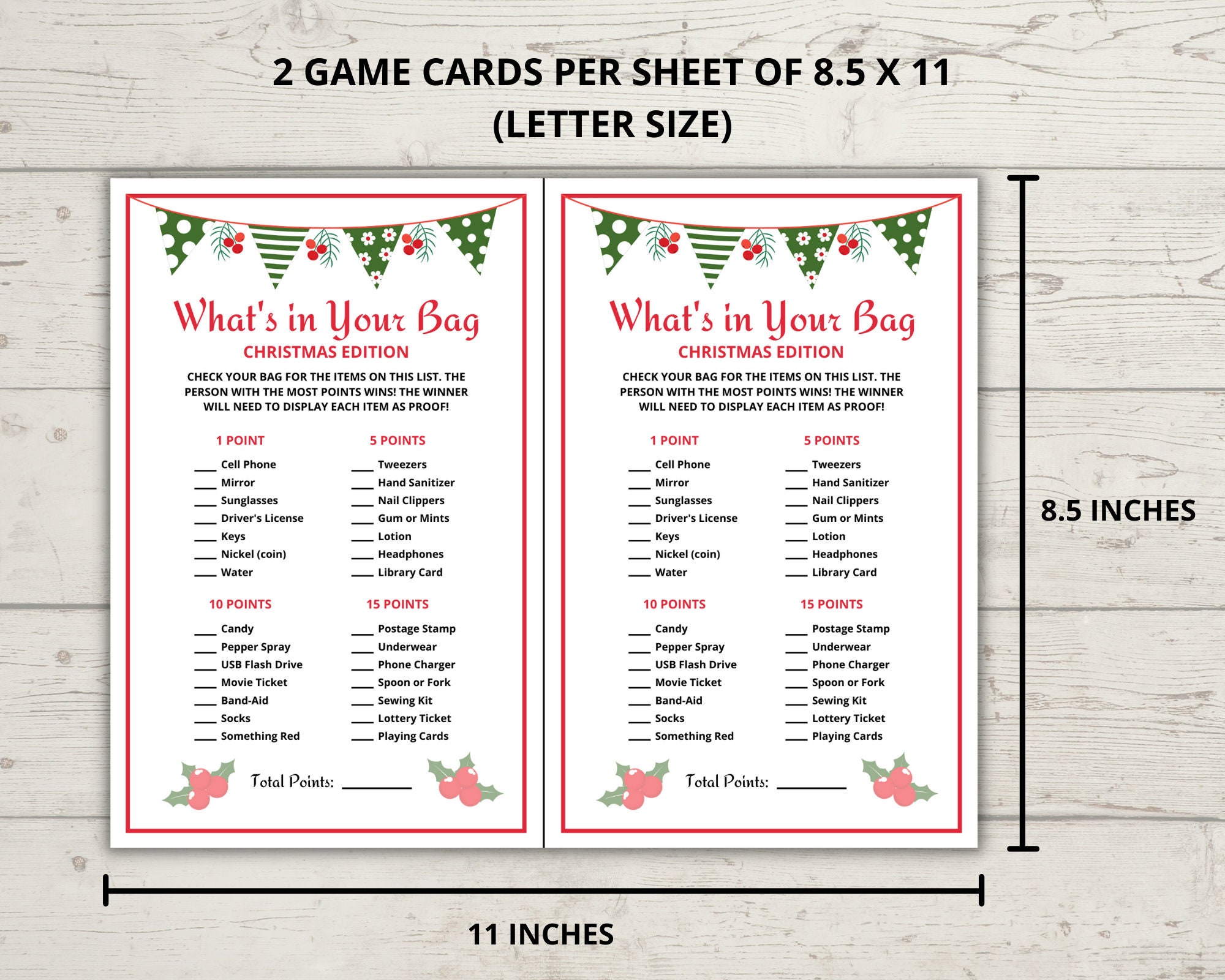 Christmas What's in Your Bag, Winter What's in Your Bag Game, What's in ...