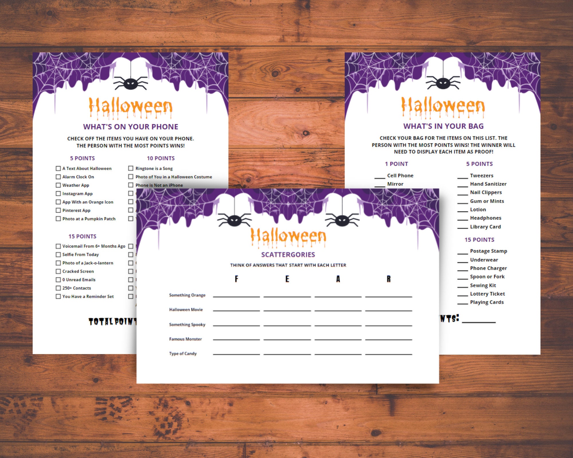 Juegos para Halloween, Juegos de Halloween imprimibles, Juegos de ...