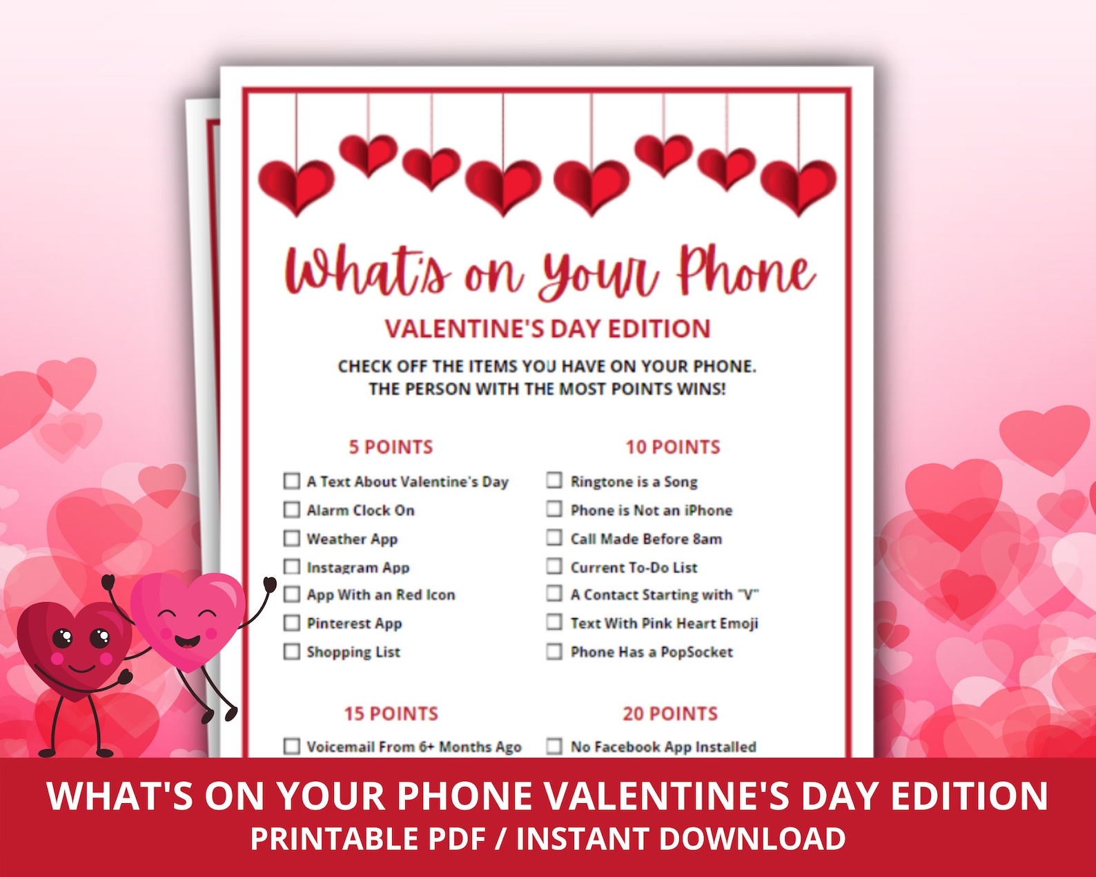 What's on Your Phone Valentines Edition, Valentine's Day What's on Your ...