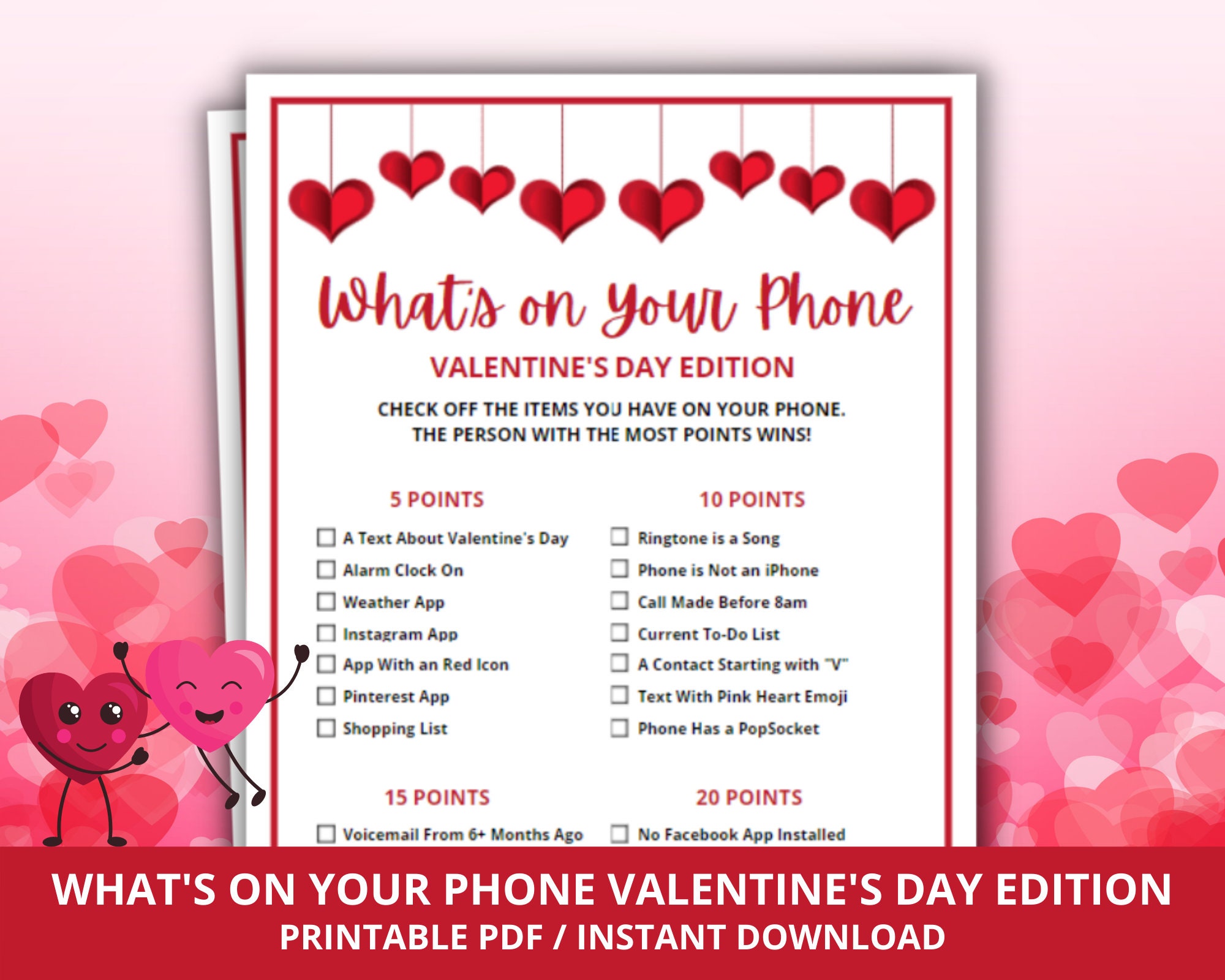 What's on Your Phone Valentines Edition, Valentine's Day What's on Your ...