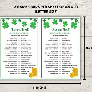 St Patrick's Day Game Bundle, St Patty's Day Games, St Patrick's Day ...