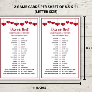 Valentine's This or That Game, Valentine's Day Would You Rather, This ...