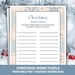 Christmas Word Puzzle Game, Winter Word Puzzle Game, Christmas Party ...