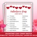 Valentine's Day Candy Match Game, Valentine's Candy Match, Fun ...