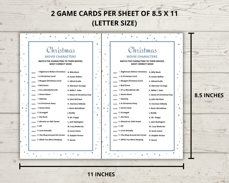 Christmas Games Printable, Digital Christmas Games Bundle, Printable ...