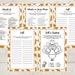 Printable Fall Games, Thanksgiving Games Printable, Fall Games Bundle ...