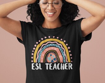 ESOL ESL Teacher Shirt Squad Tee T-shirt T Shirt Minimalist - Etsy