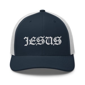 Jesus Trucker Cap for Men and Women, Christian Gifts for Friends ...