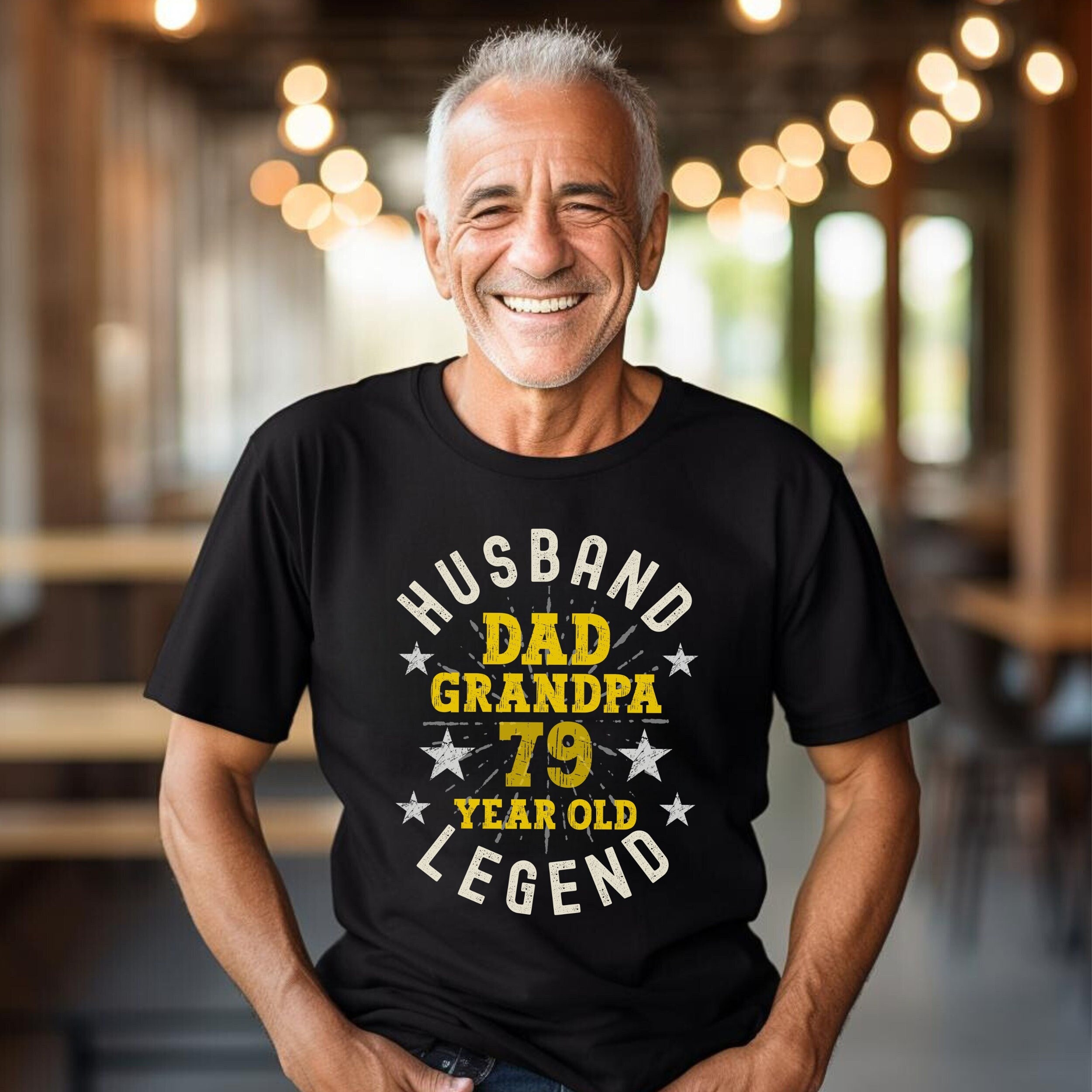 Funny 79th Birthday Gift for Men: Husband Dad Grandpa 79 Year Old ...