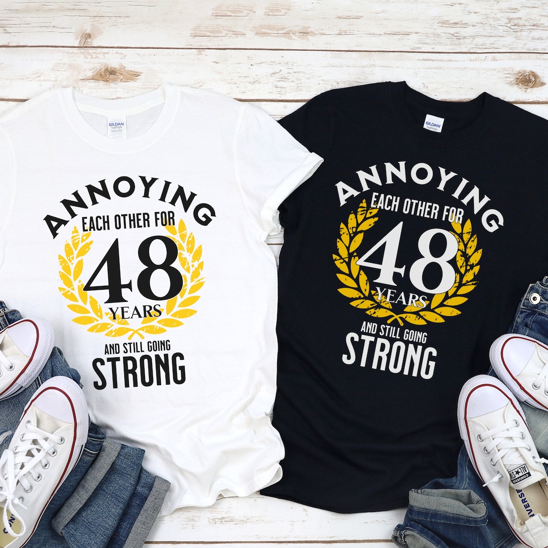 Funny 48th Wedding Anniversary Gifts for Husband and Wife: Annoying ...