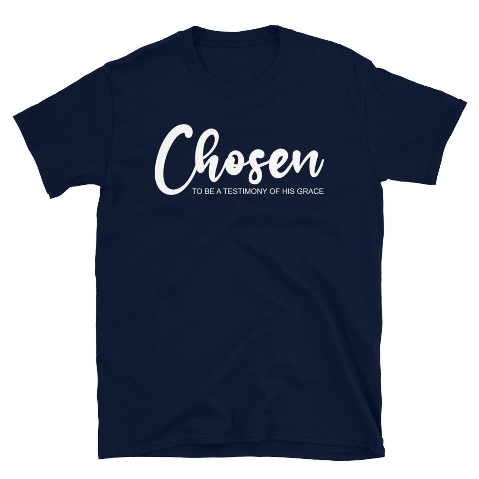 Christian Apparel: Chosen Tshirt Christian Clothing for - Etsy