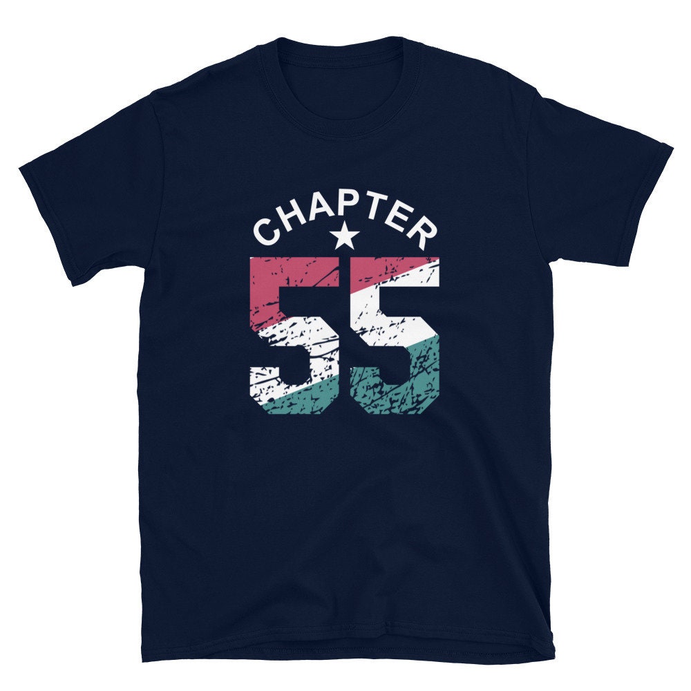 Funny 55th Birthday Shirt for Men Women: Chapter 55 Shirt - Etsy