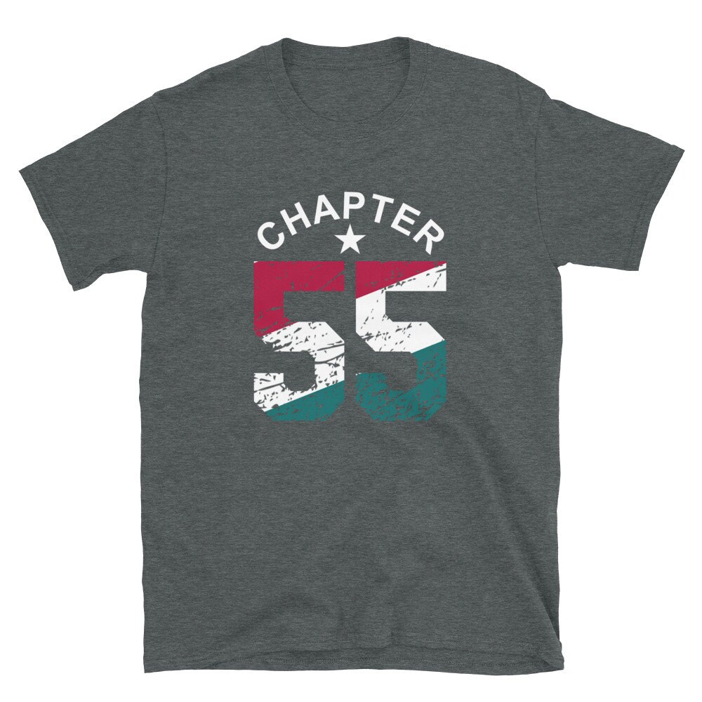 Funny 55th Birthday Shirt for Men Women: Chapter 55 Shirt - Etsy