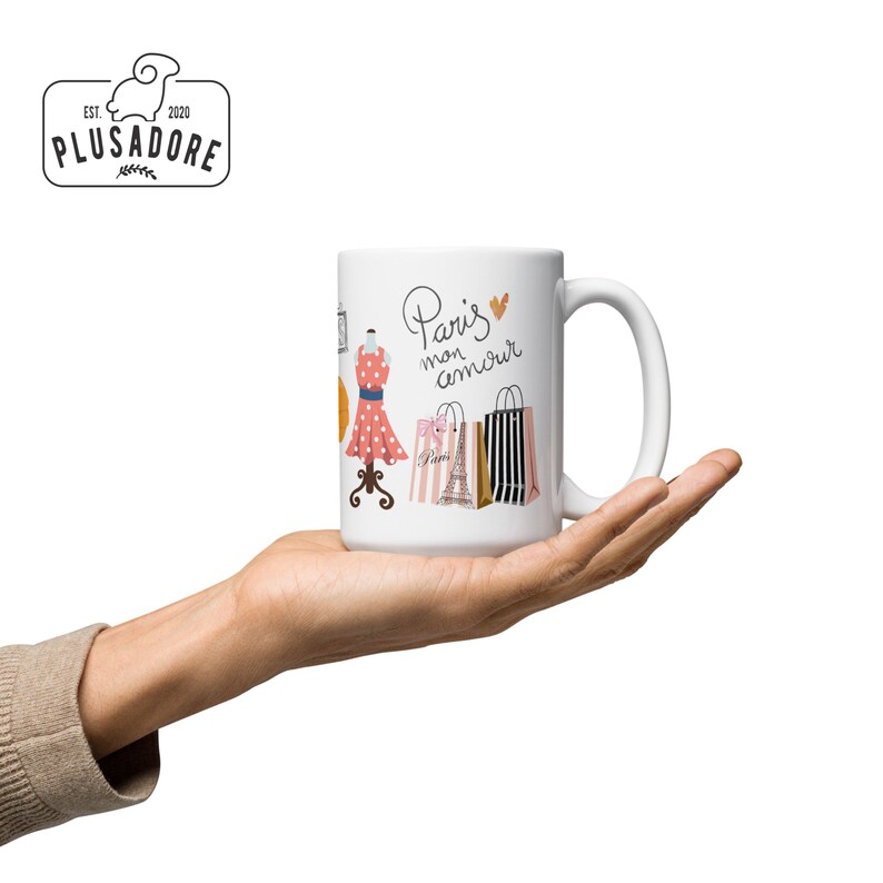Paris Gift for Her and Him, Paris France Mug, France Coffee Cup, Paris ...