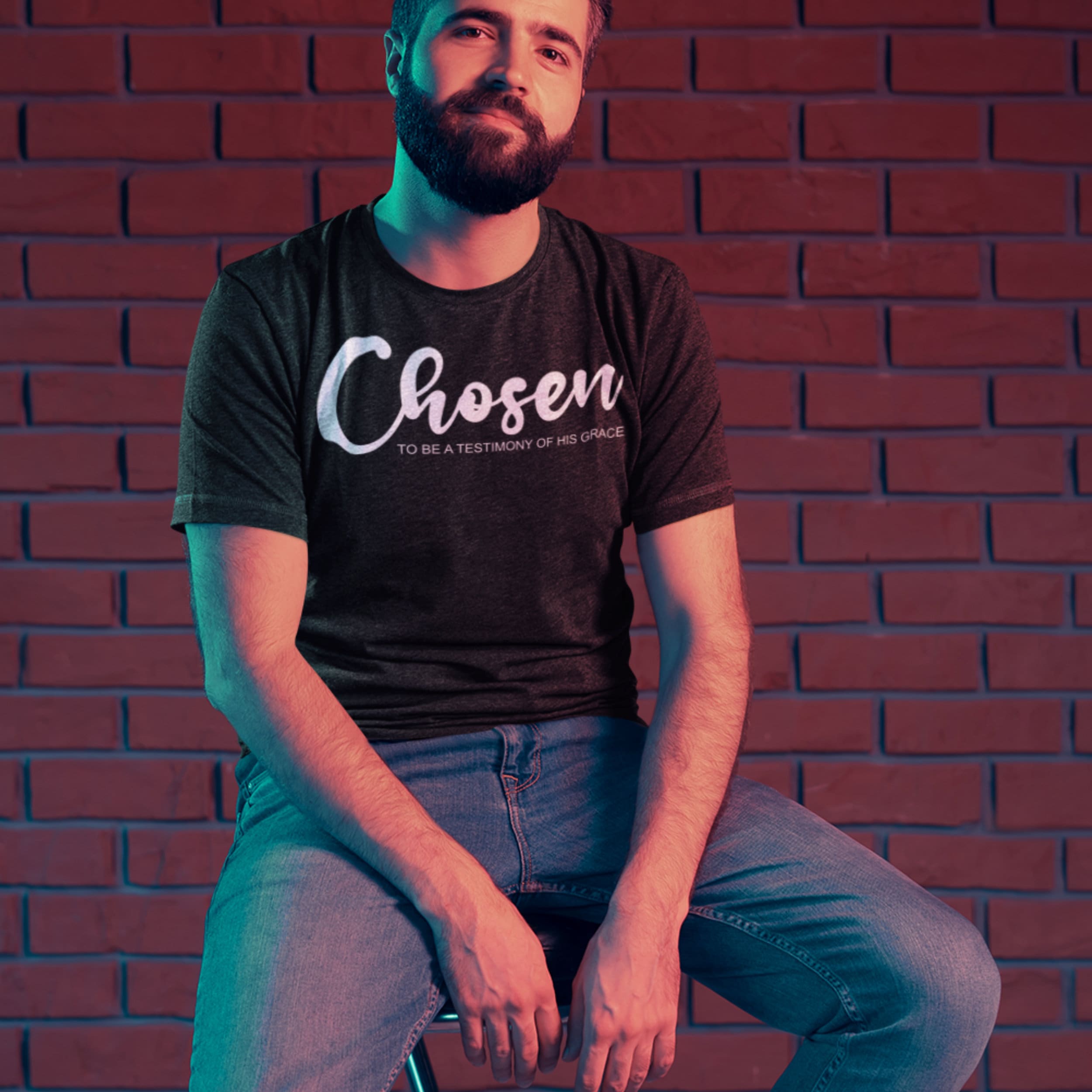 Christian Apparel: Chosen Tshirt Christian Clothing for - Etsy