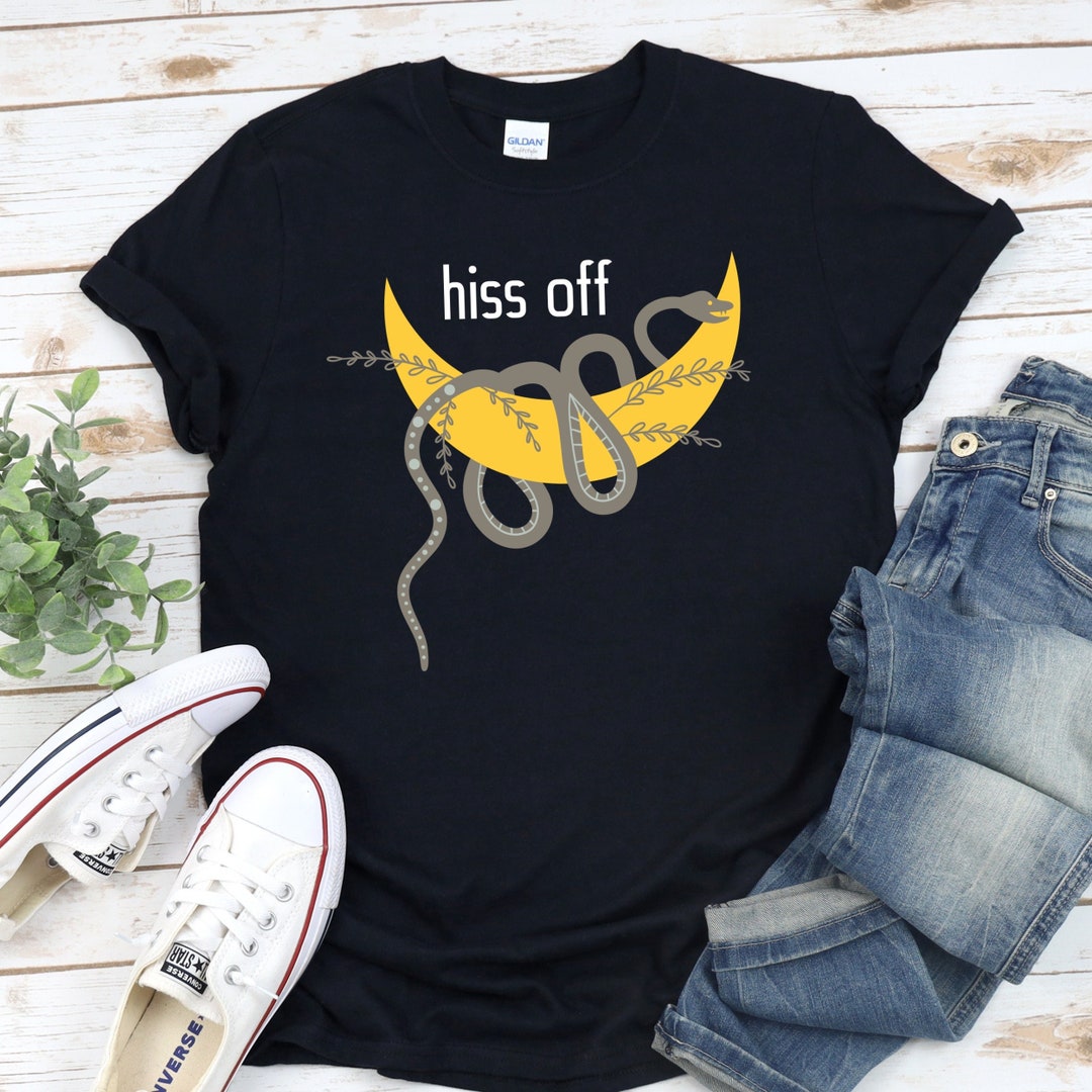 Snake Tshirt - Hiss off Shirt for Men and Women, Snake Lover Gift ...