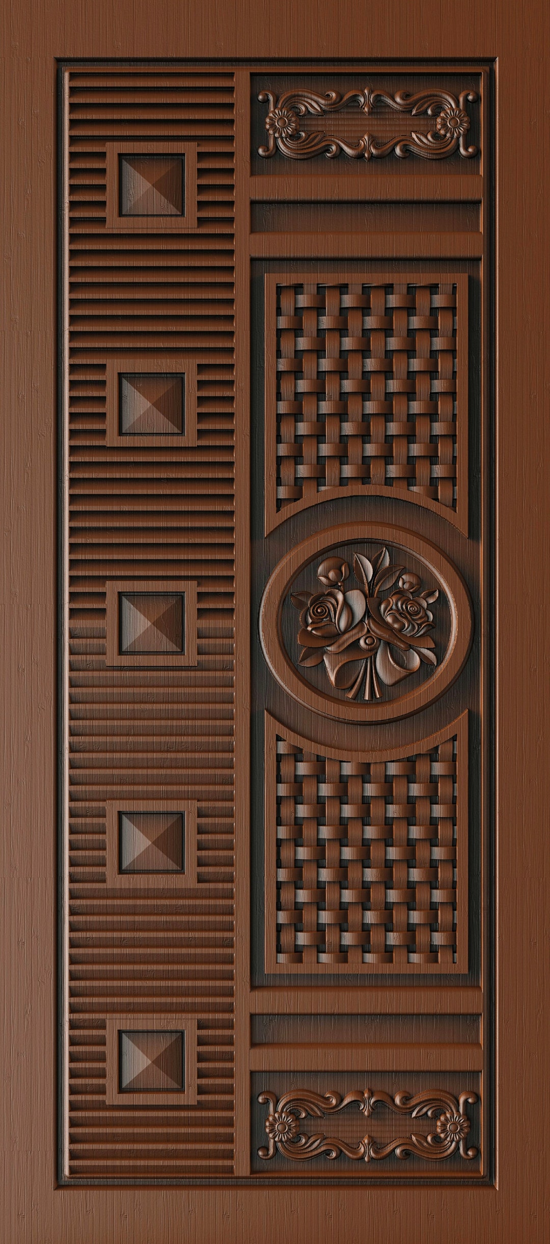 3d Door Design for CNC Router Machine, Rlf & Stl Model for CNC Router ...