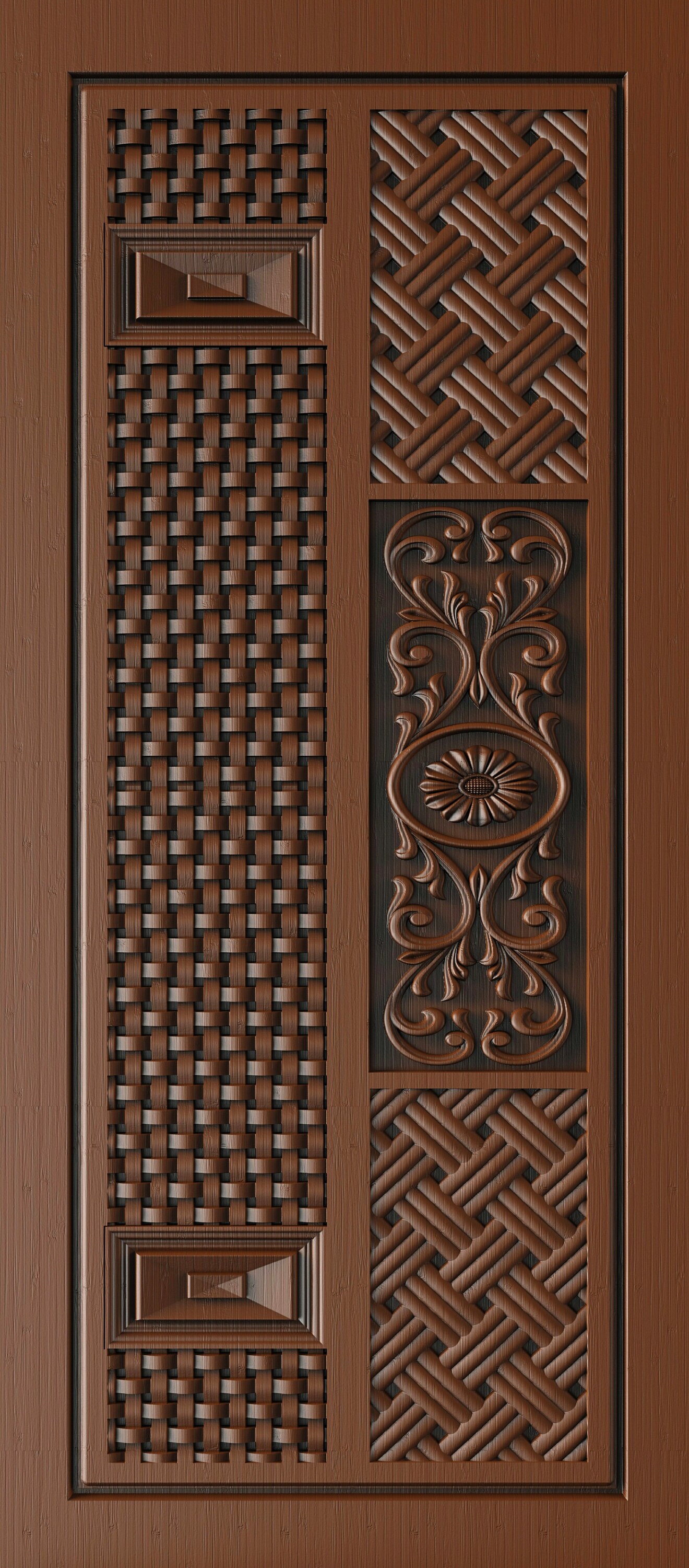 3d Door Design for CNC Router Machine, Rlf & Stl Model for CNC Router ...