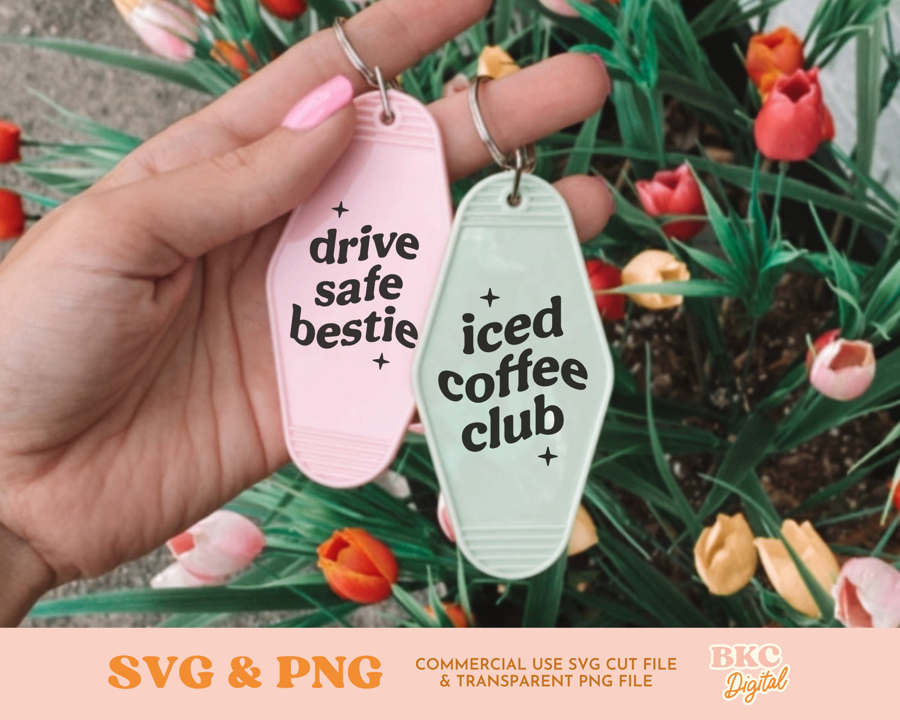 Motel Keychain SVG Bundle Trendy Saying Cut Files Commercial Use Cut ...