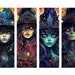 Printable Witch Bookmarks Set of 4 Bookmark Fantasy Witchy Bookmark ...