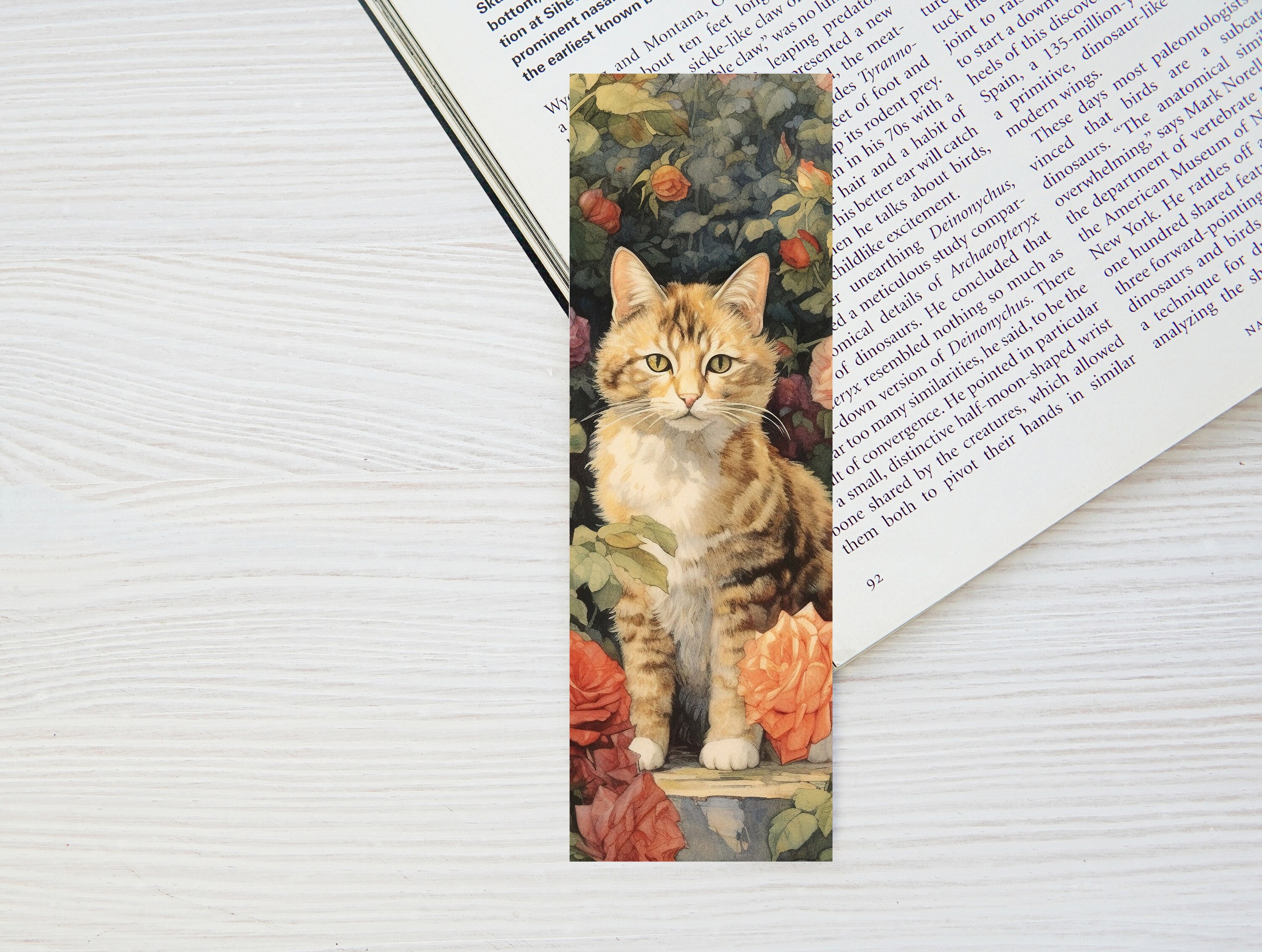 Printable Kitty Cat Bookmarks | 4 Bookmark Set | Digital Bookmark ...