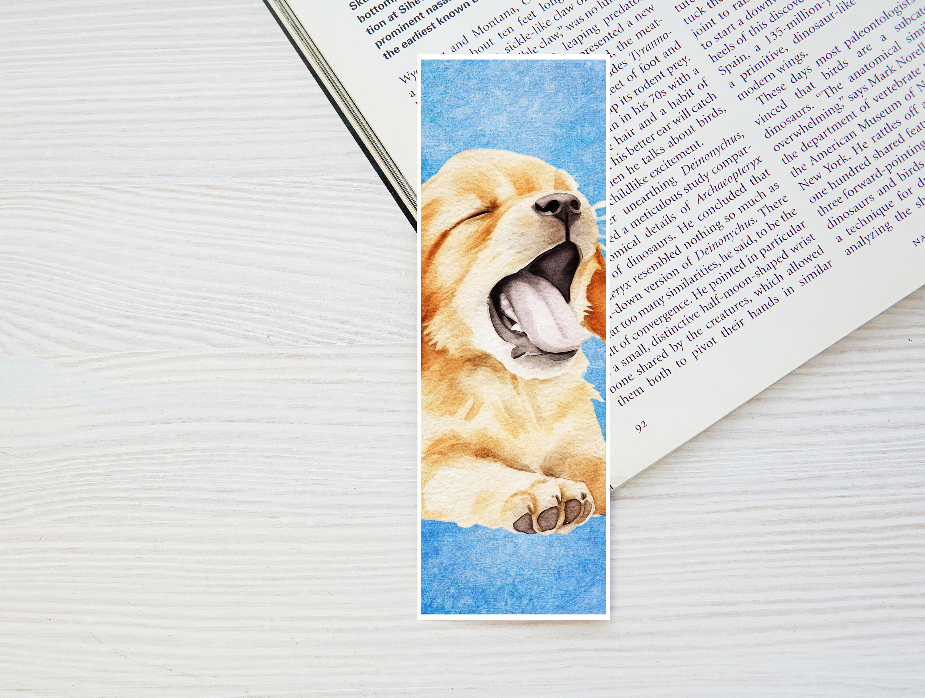Printable Golden Retriever Bookmarks Set of 4 Bundle Cute Dog Bookmark ...