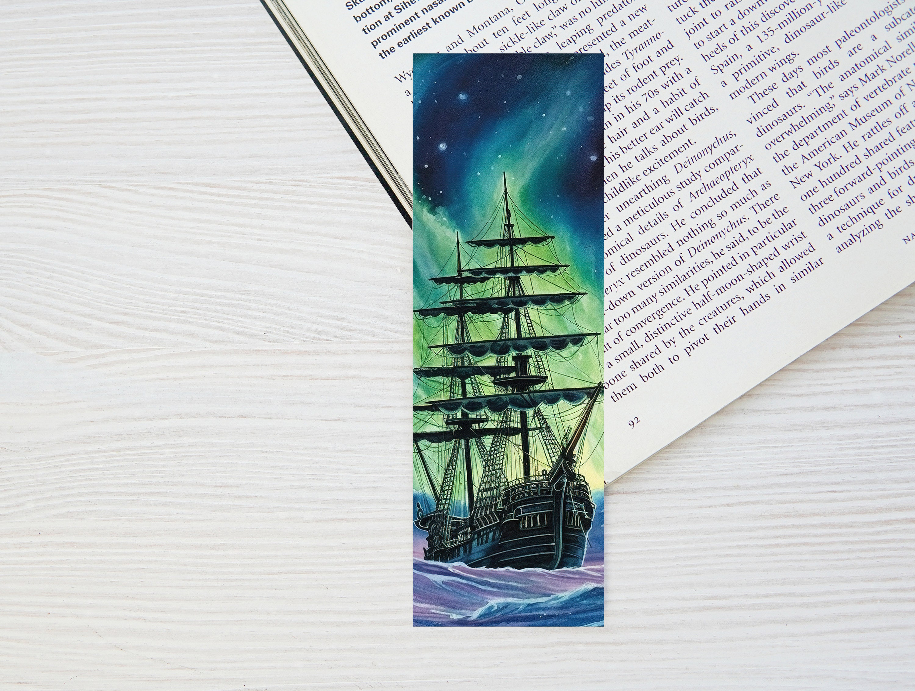 Printable Aurora Bookmark | Set of 4 Bundle | Northern Lights Bookmark ...