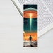 Printable Retro Sci-fi Bookmarks | Set of 4 | Vintage Retro Space | UFO ...