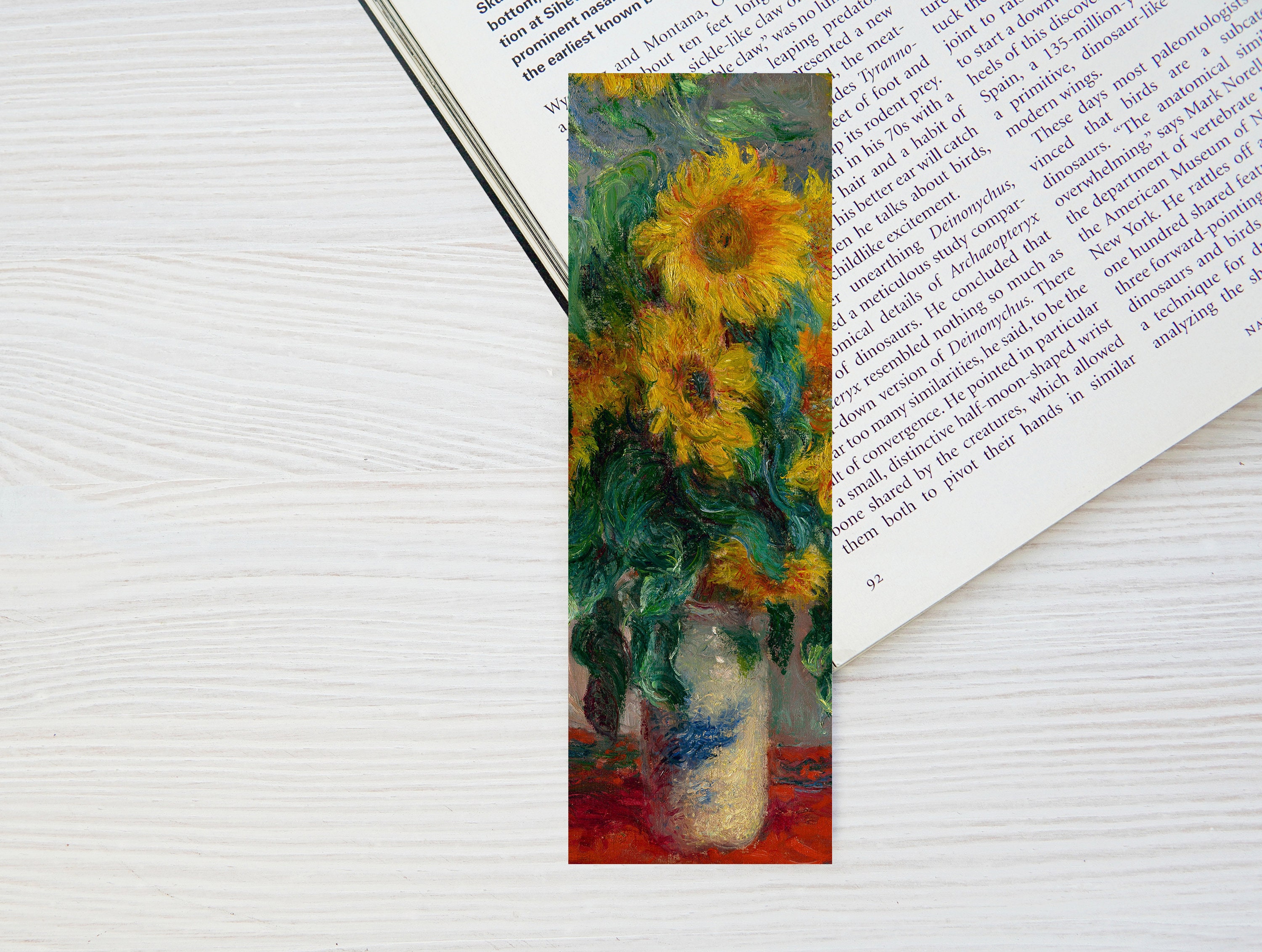 Printable Monet Bookmark Set of 4 Bundle Claude Monet Bookmark Monet ...