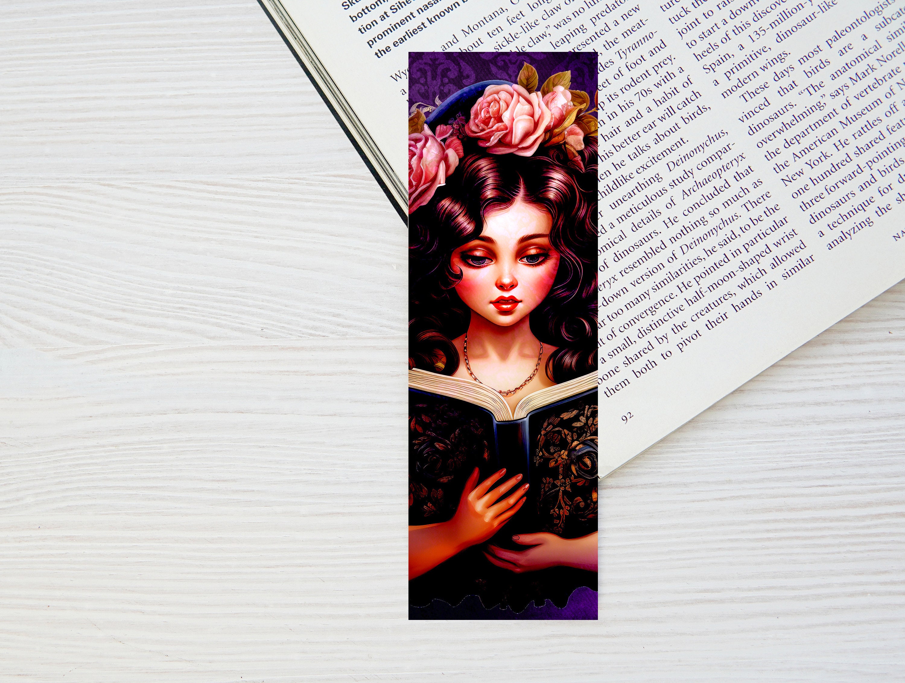 Printable Cute Gothic Reading Bookmarks | Set of 4 Bundle | Goth ...