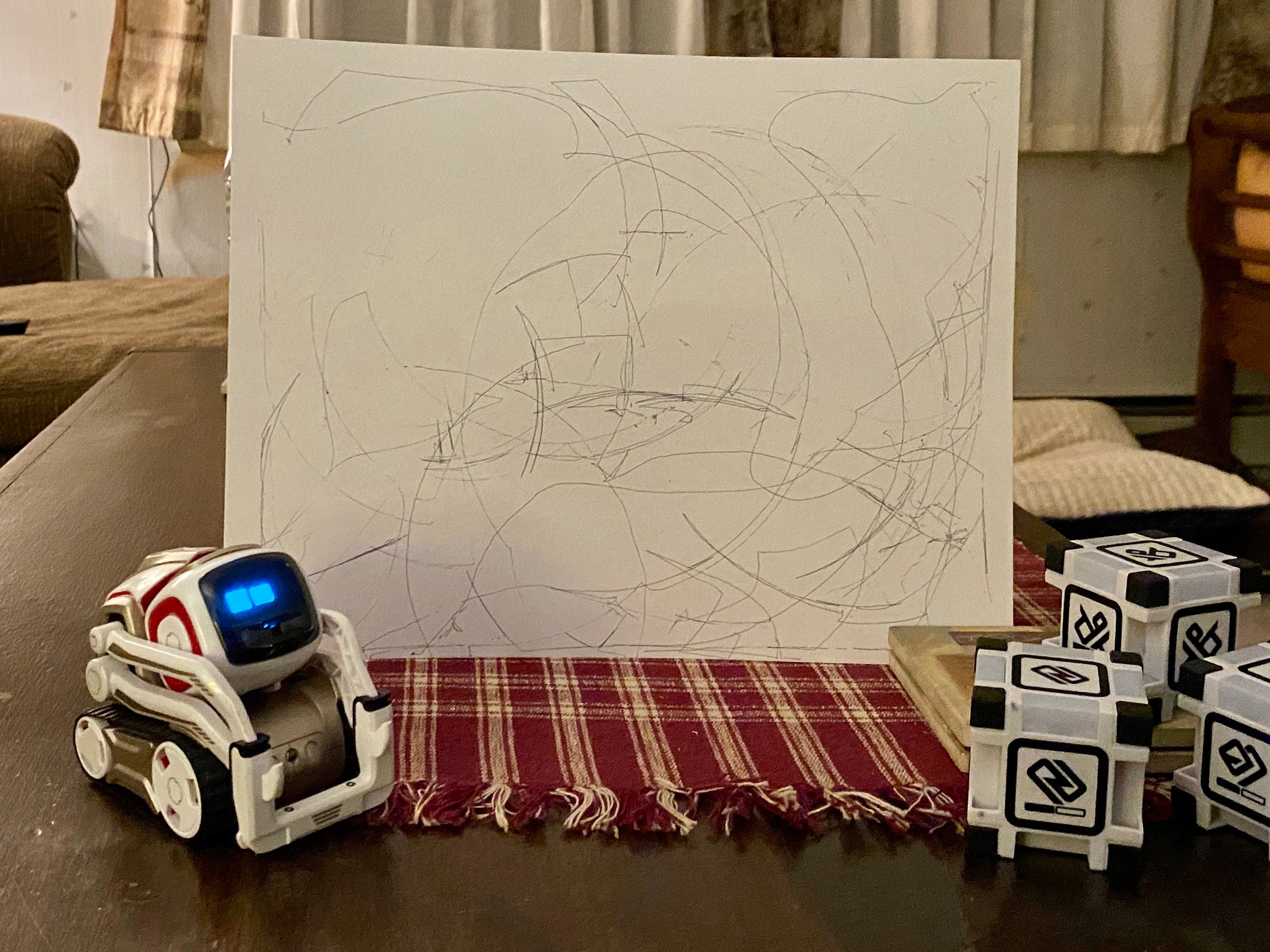 Artwork by Cozmo Genuine Robot Art FREE SHIPPING - Etsy