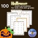 Halloween Math Printables for Kids| 4th to 6th Grade| Addition ...