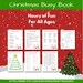 Christmas Busy Book|14 Pages| Perfect for Home School, on the Road or ...
