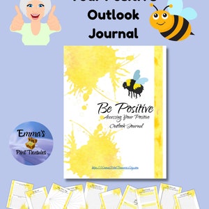 Be Positive Accessing Your Positive Outlook Journal| 27 Unique and Fun ...