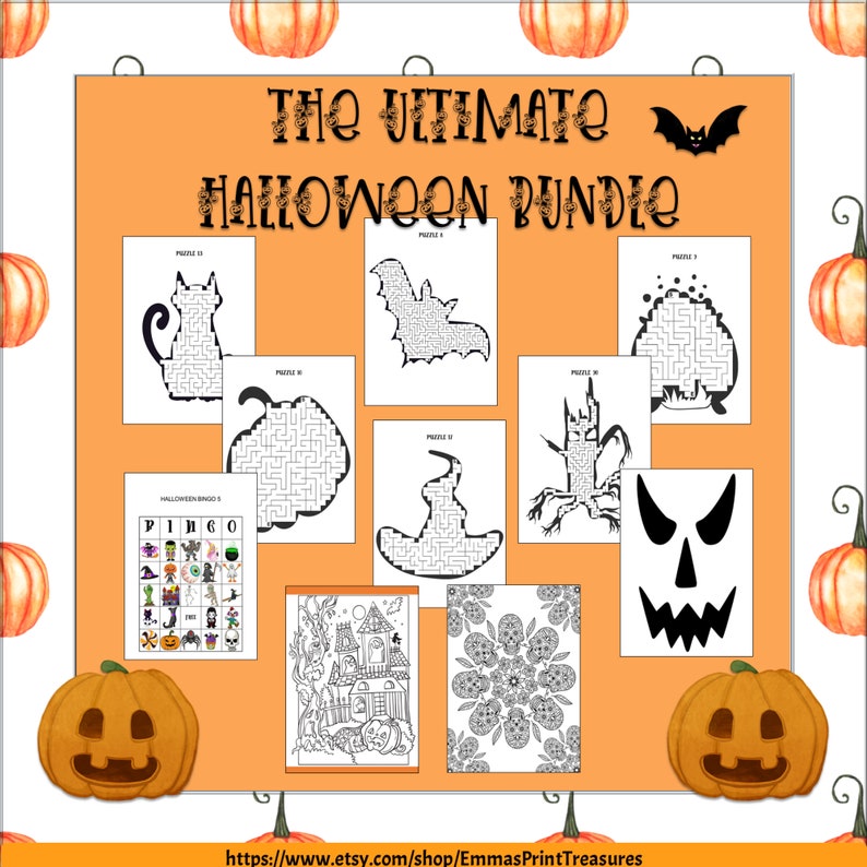 The Ultimate Halloween Bundle 10 Products That Will Rock Your - Etsy