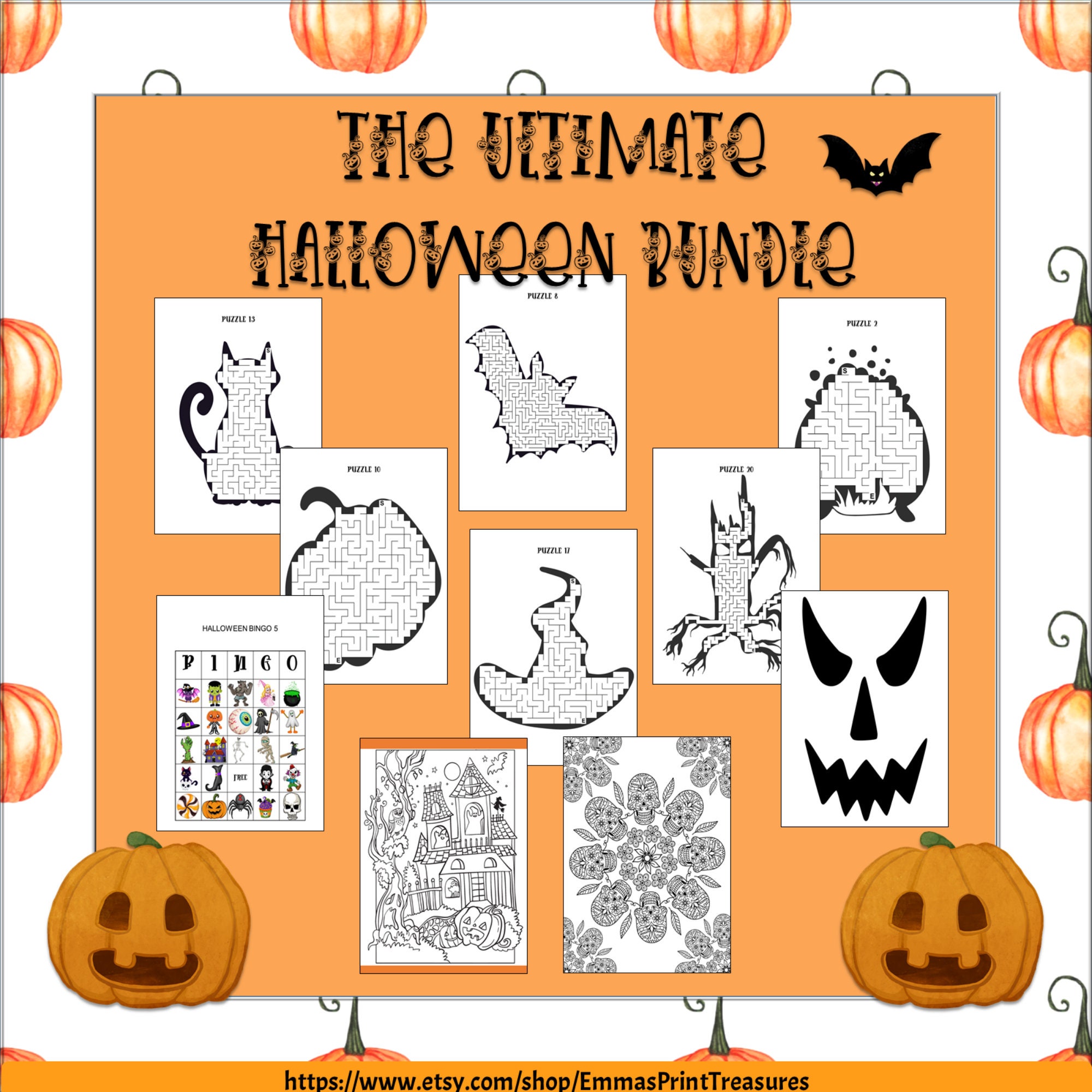 The Ultimate Halloween Bundle 10 Products That Will Rock Your - Etsy