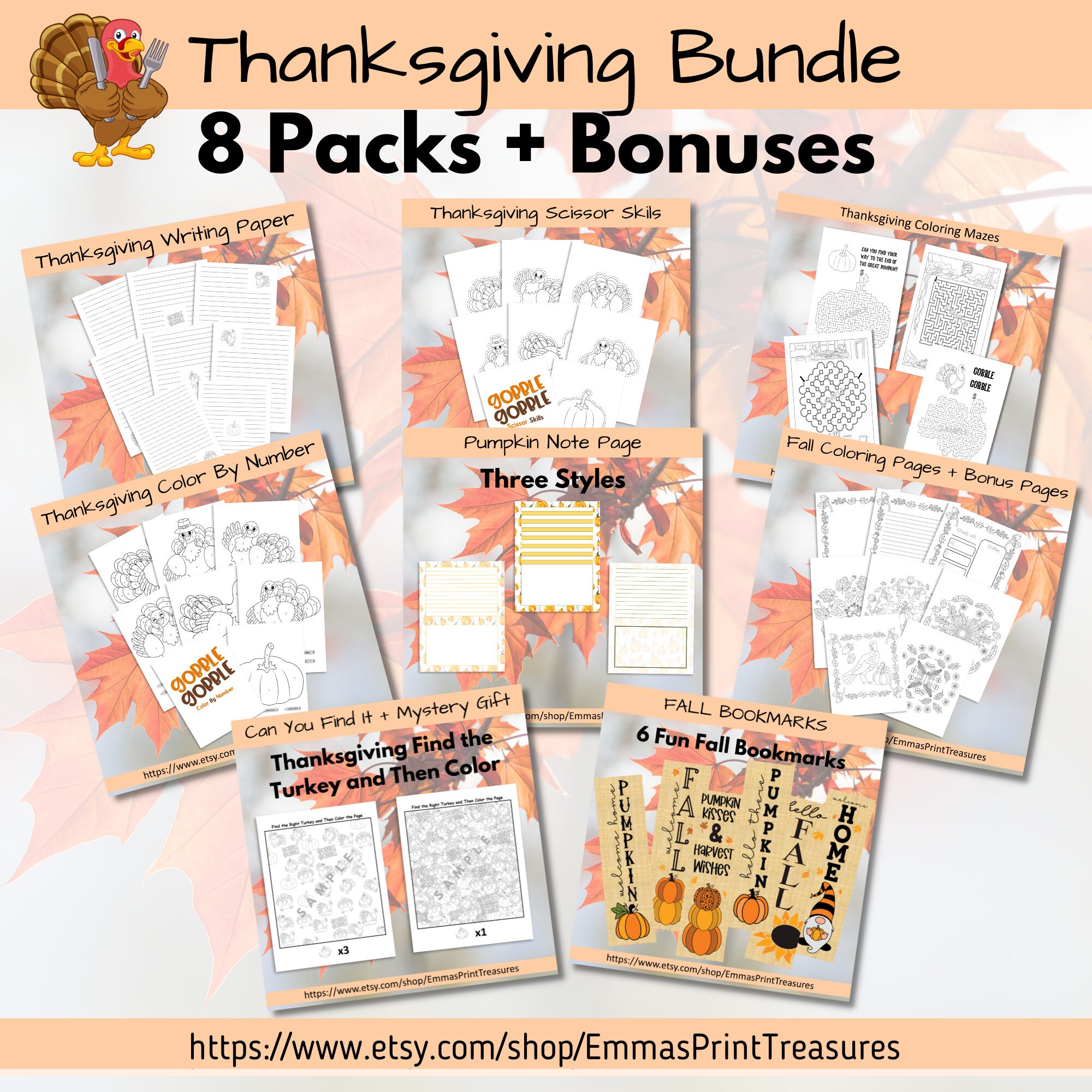 Thanksgiving Bundle| 8+ Products That Will Rock Your Holiday Get ...