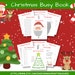 Christmas Busy Book|14 Pages| Perfect for Home School, on the Road or ...