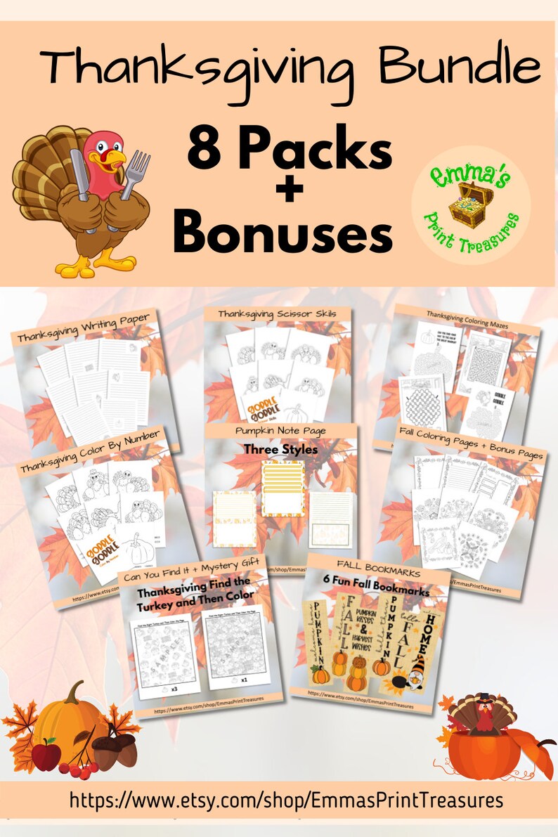 Thanksgiving Bundle| 8+ Products That Will Rock Your Holiday Get ...