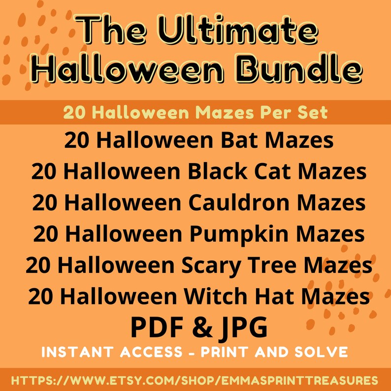 The Ultimate Halloween Bundle 10 Products That Will Rock Your - Etsy