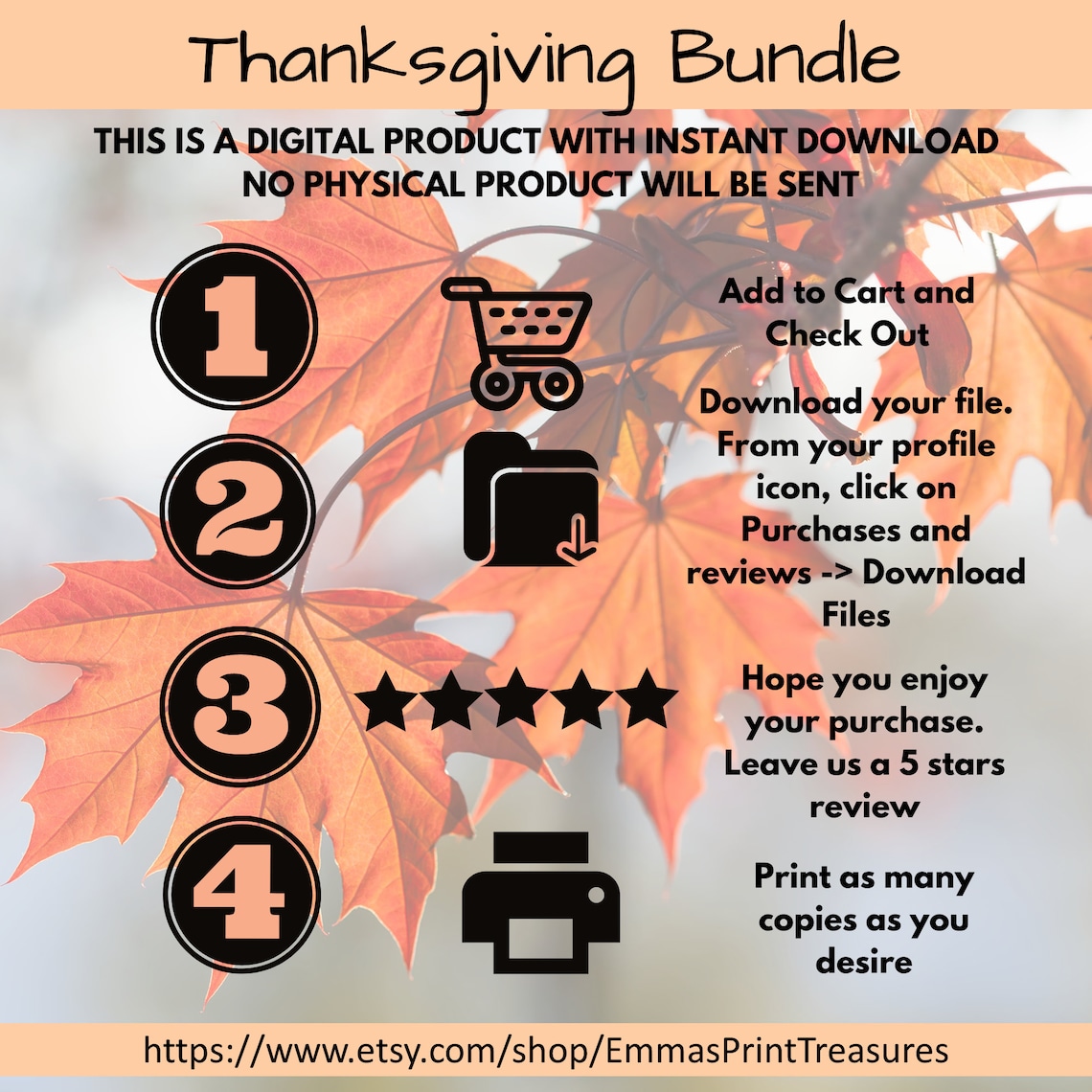 Thanksgiving Bundle| 8+ Products That Will Rock Your Holiday Get ...