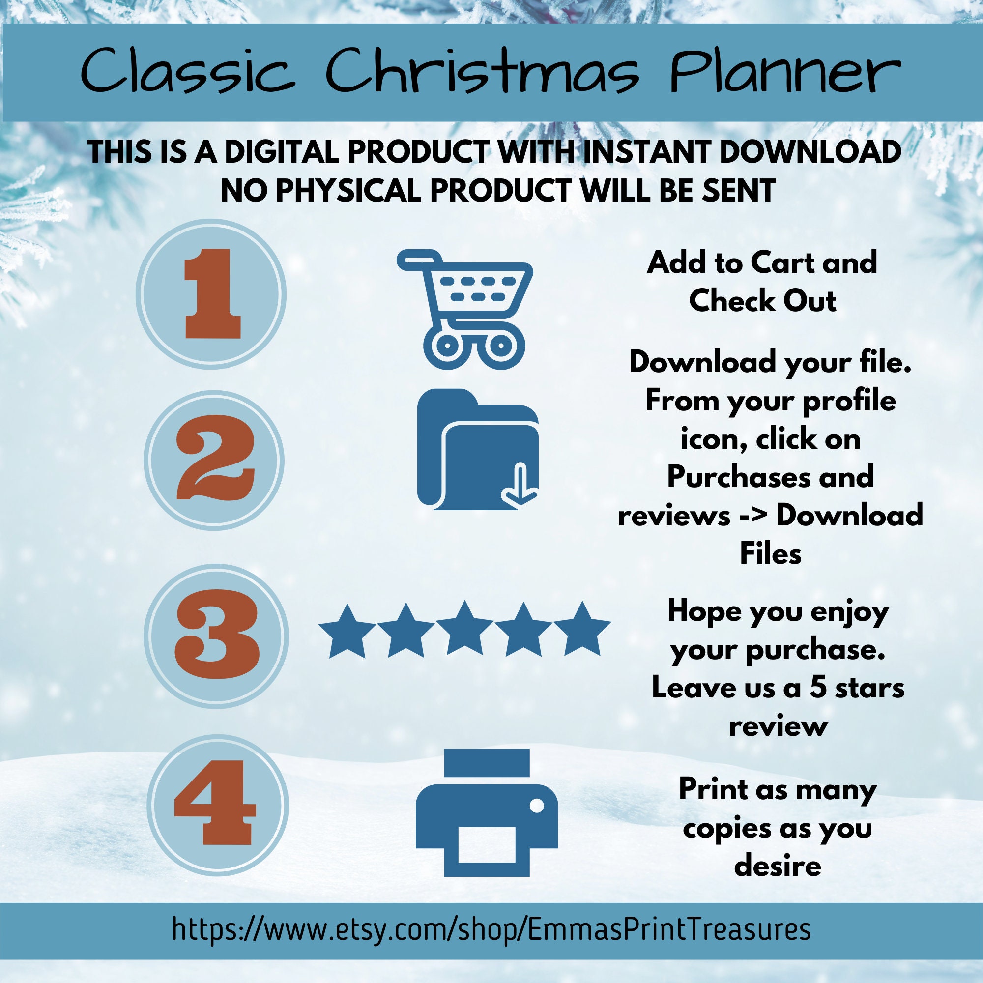 Classic Christmas Planner Everything You Need to Plan and Organize Your ...