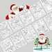 Super Silly Santa Coloring Pages| 20 Unique Pages| All Ages| Instant ...