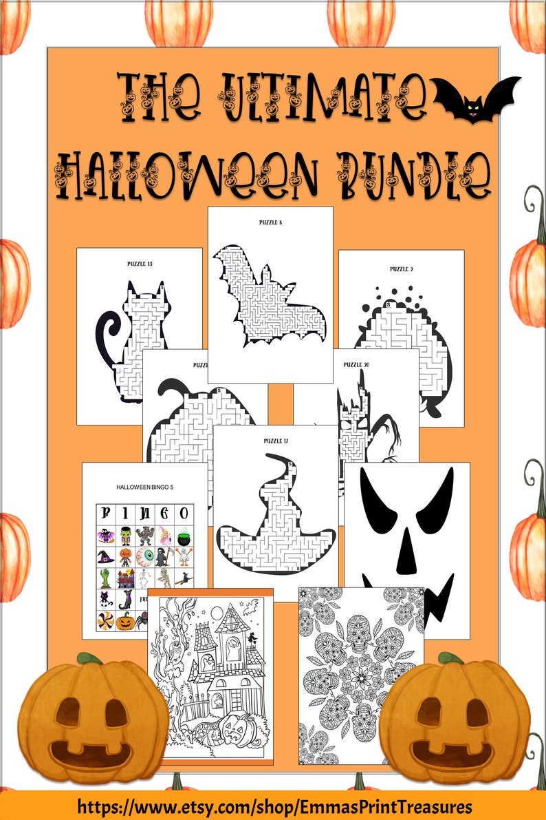 The Ultimate Halloween Bundle 10 Products That Will Rock Your - Etsy