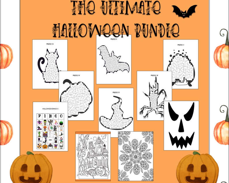 The Ultimate Halloween Bundle 10 Products That Will Rock Your - Etsy