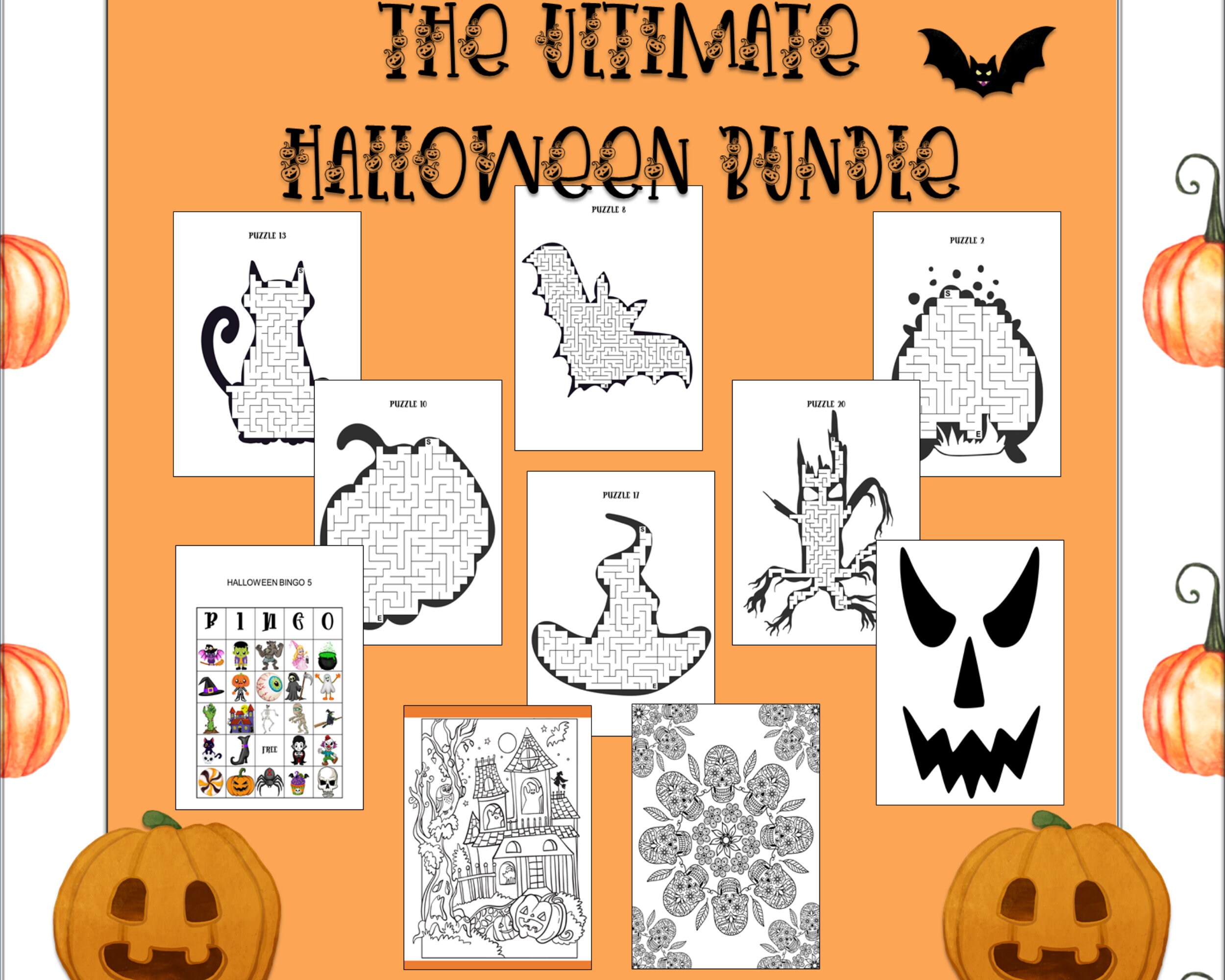 The Ultimate Halloween Bundle 10 Products That Will Rock Your - Etsy