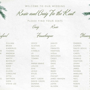Digital Wedding Table Plan, Digital Wedding Table Plan, Wedding ...